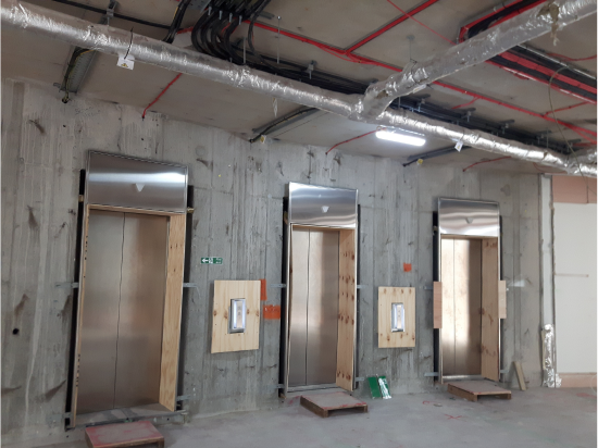 New lifts for SW1 landmark, Asticus building