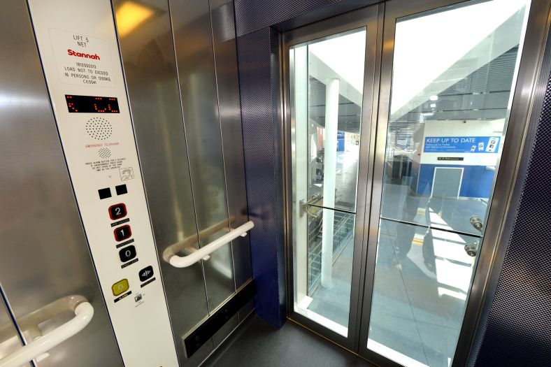 Refurbishment of Passenger and Goods Lifts for Nottingham Station | Stannah