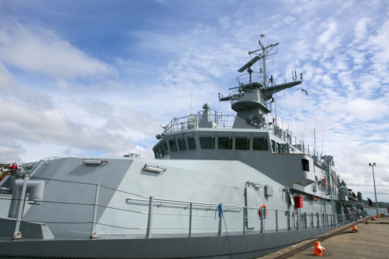 Supply & Installation of a Service Lift for the Irish Navy | Stannah