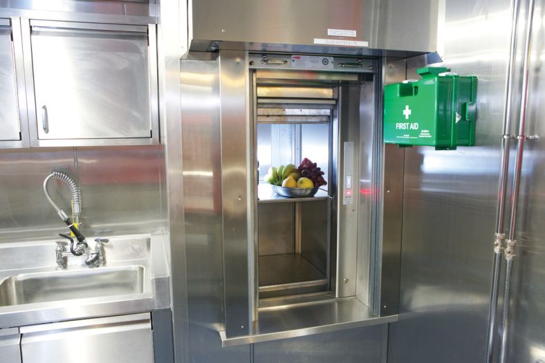 Supply & Installation of a Service Lift for the Irish Navy | Stannah